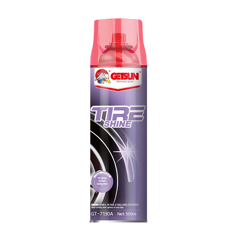 tire shine spray