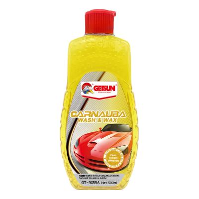 China Carnauba Car Care Paint Wash & Wax Polish Agents 500ml OEM for sale