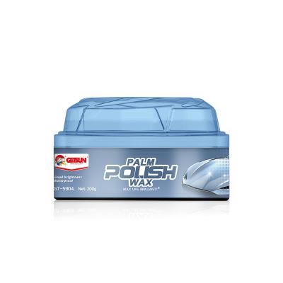 China 16 Oz Palm Metallic Car Polish Emulsified Wax UV Protection Mildew Resistant for sale