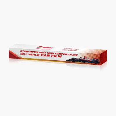 China Stain Resistant Car Window Transparent Film 7.5mil 8.5mil for sale