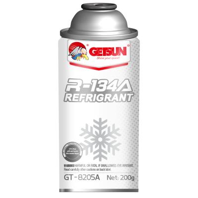 China Getsun Eco Friendly Car R134a Refrigerant AC Gas High Cooling Performance for sale