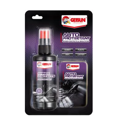 China Polymer Silicone Car Leather Polish Protectant Agent Seat Cleaner And Conditioner for sale