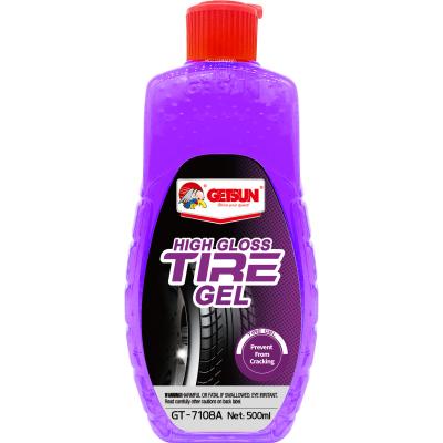 China Waterproof Car Tyre Gel Shine For Restoration Environmentally Friendly for sale