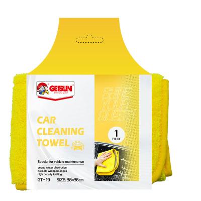 China Car Cleaning Automotive Microfiber Cloths Towel 38x36cm OEM for sale