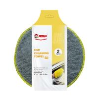 China 1200 Gsm Car Auto Detailing Towels Microfiber Cleaning Cloth 16x16 for sale