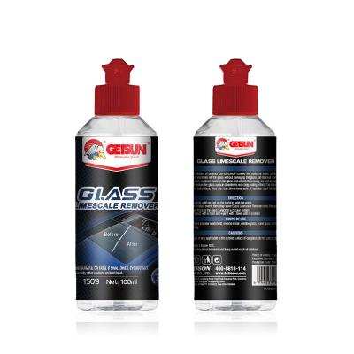 China polymer windshield Glass Limescale Remover Spray Oil Film stubborn Stain Cleaner for sale