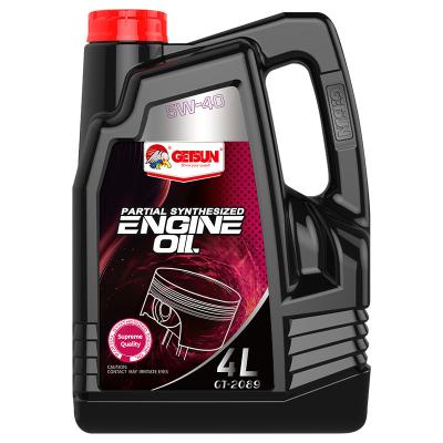 China GT-2089 Partial Synthesized Engine Oil SP 5W40(4L) for sale
