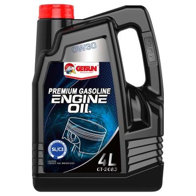 China GT-2083 Premium  Gasoline Engine Oil SP/C3 0W30 (4L) for sale
