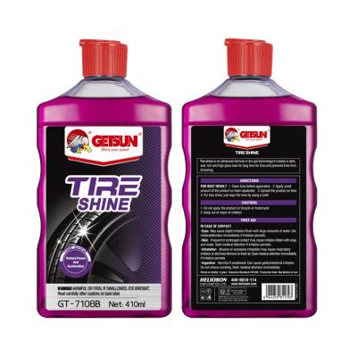 China Professional Long Lasting Wet Look Tire Shine For Car Detailing Pros for sale