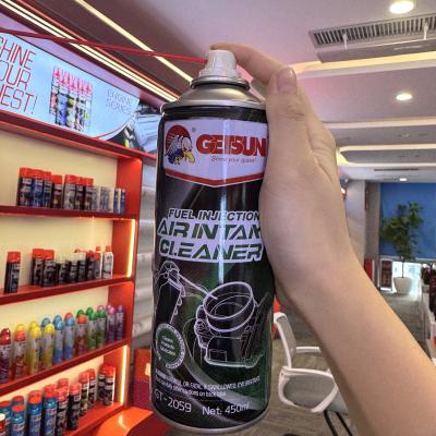 China 450ml Aerosol Spray OEM Air Intake Cleaner and Fuel Injector Cleaner for Improved Engine Performance for sale