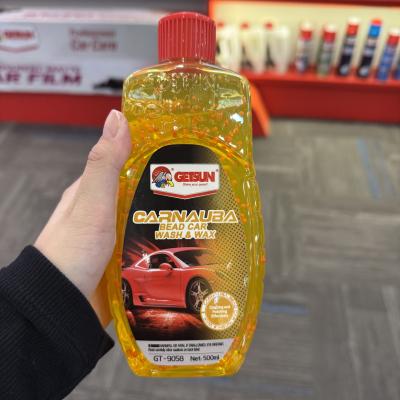 China Getsun 1:600 High Foam Car Wash Shampoo with Carnauba Wax Manufacturer for sale