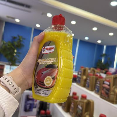 China 500ML Carnauba Wash & Wax Car Wash Shampoo for All Car Types with Cleaning and Protection for sale