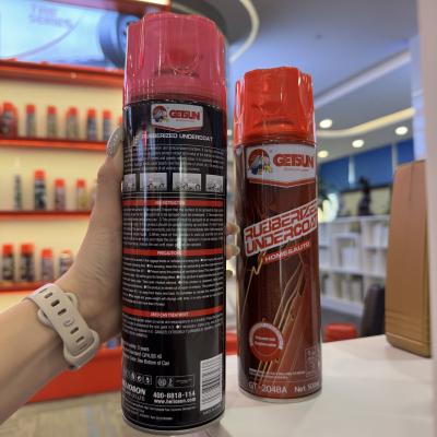 China Getsun Car Chassis Protection Hot Sale Water-Based Rubberized Undercoating Spray Paint for sale