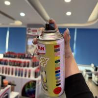 China Gloss Finish Spray Paint with 400ML Size and Water-based Formulation for Indoor Outdoor Use for sale