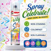 China GETSUN Colorful Party String Spray For Events And Celebrations for sale