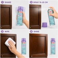 China Multi-Surface Furniture Polish Spray for Wood Leather Plastic and Rubber for sale