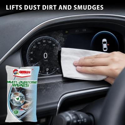 China Car Cleaning Wipes for Multi Surface Interior Care for sale