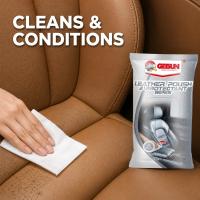 China GETSUN Leather Wipes for Automotive Cleaning Conditioning and Protection for sale