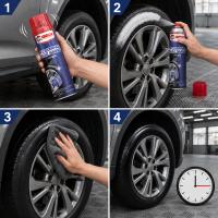 China GETSUN GT-1127 550ml Aerosol Foaming Tire Shine Spray for sale