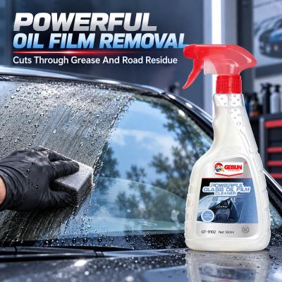 China GETSUN GT-9102 500ml Powerful Automotive Glass Oil Film Cleaner for sale