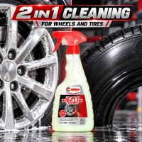 China GETSUN GT-9100 2-in-1 Wheel & Rim Cleaner Spray 500ml for sale