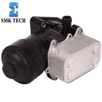 China 03L115389H OEM Number Oil Cooler with Filter Housing 03L115389G 03L115389B 03L115389C for sale