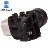 China 03L115389H OEM Number Oil Cooler with Filter Housing 03L115389G 03L115389B 03L115389C for sale
