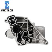 China Aluminum Oil Cooler Filter Housing Assembly 11428596283 11428586673 11428576429 11428585624 11428593771 for 230i 320i 330e 330i for sale