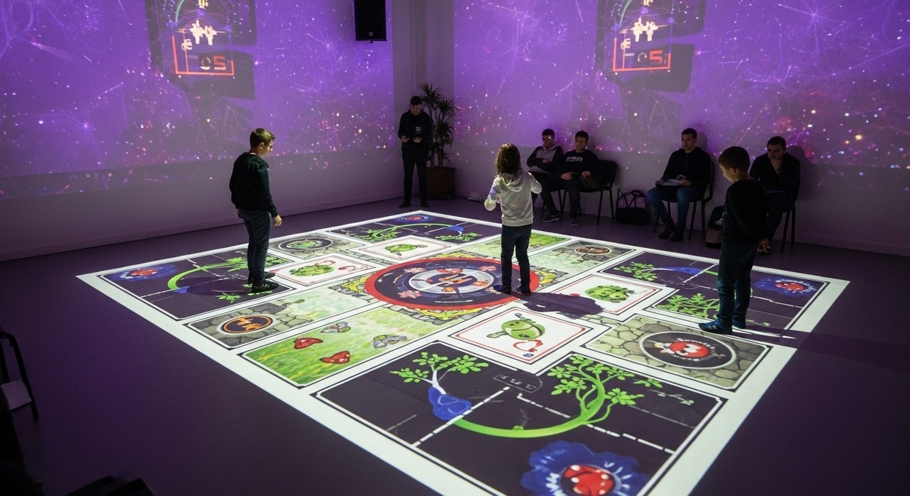 Interactive Floor Projector