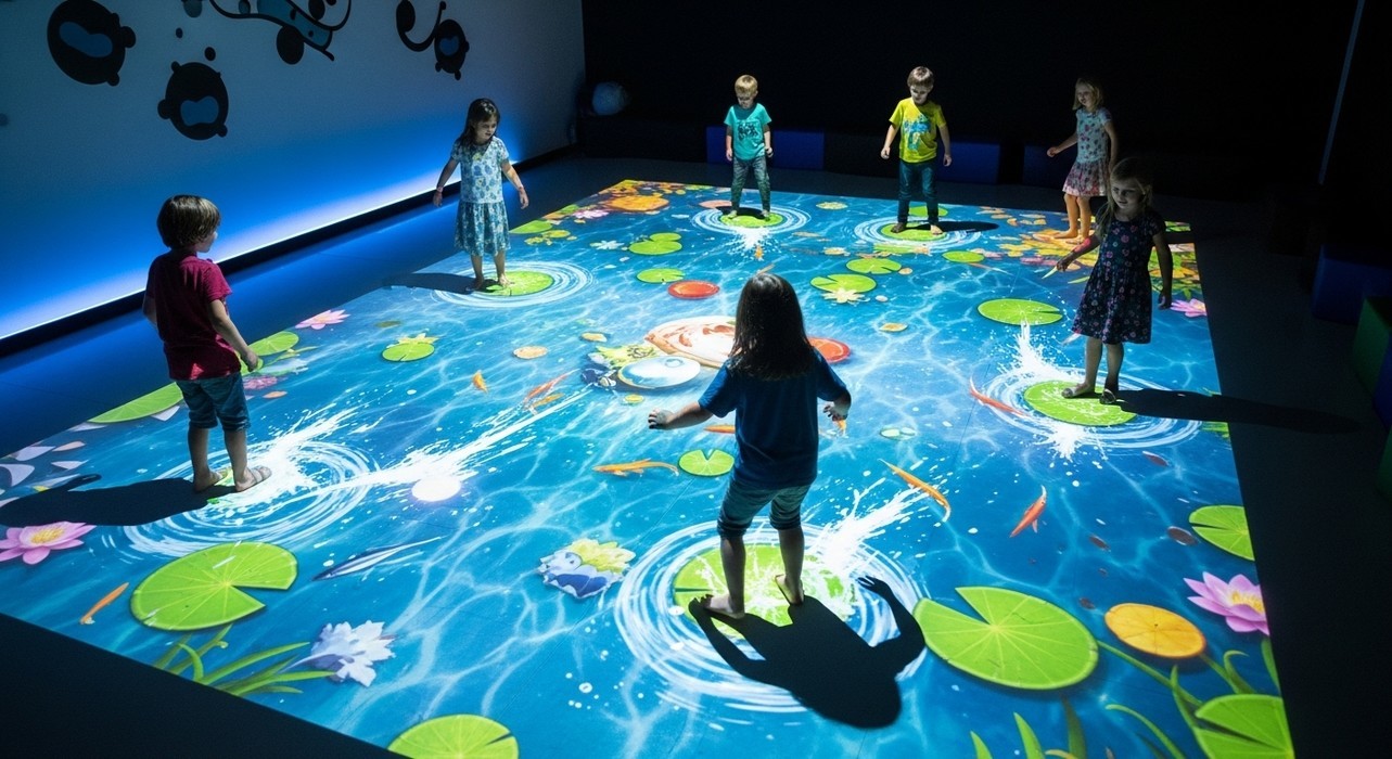 Interactive Floor Projector