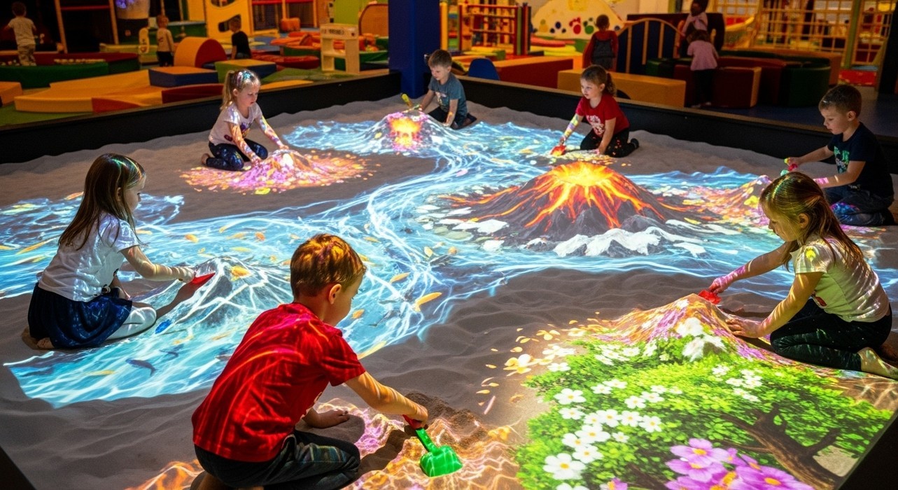 Immersive Interactive Projection Kids' Playground