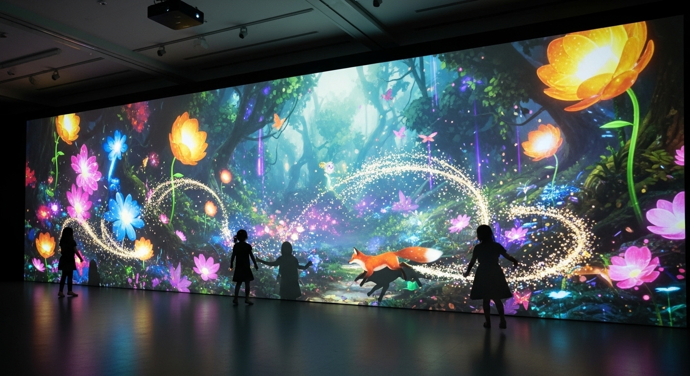 Interactive Wall Projection