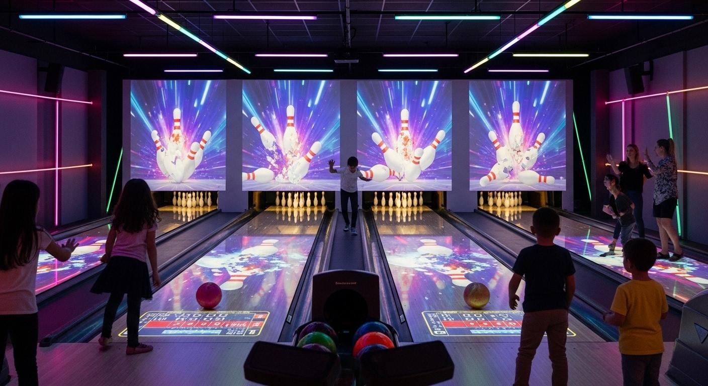 interactive projection sports games