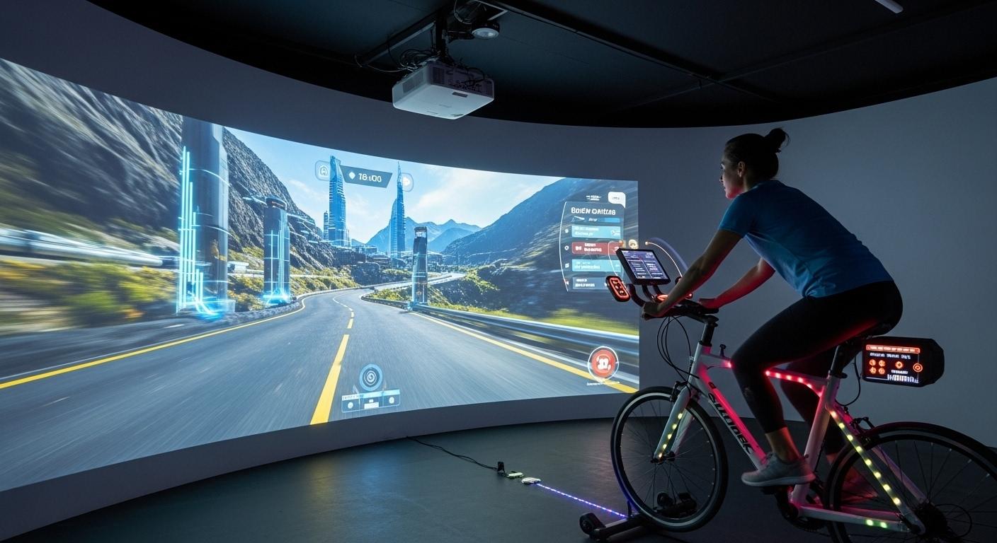 interactive projection sports game