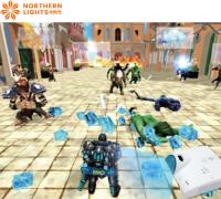 China 3D Holographic Projection Mechwarrior Interactive Games Projector For Children for sale