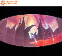 China 3D Dome Projection Simulator Cinema Immersive Projection For Museum for sale