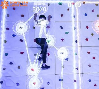 China Activate Climb Game Interactive Projection Active Rock Climbing Wall for sale