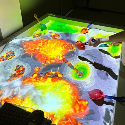 China Northern Lights Interactive Sand Table Children'S Interactive Projection Game for sale