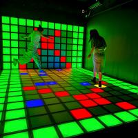 China 250V LED Dance Floor Tile Interactive Game Super Grid 2 Year Warranty for sale