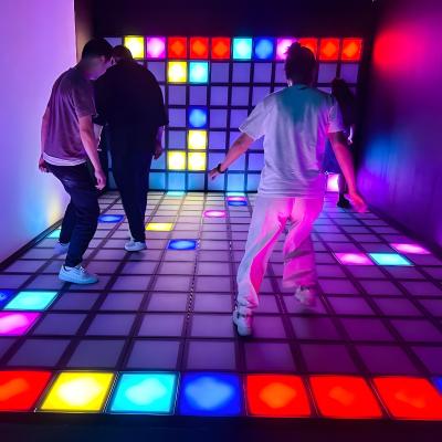 China Activate Game Interactive Led Dance Floor For Parent-Child Team Games for sale