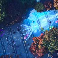 China Full Color Rich Themes 3d Outside Multi Player Interact Floor Projection for sale