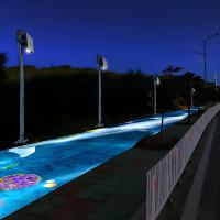 China Motion Capture Outdoor Holographic Interactive Floor Projector for sale