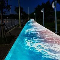 China Weatherproof Floor Interactive Projection Public Floor Projection System for sale