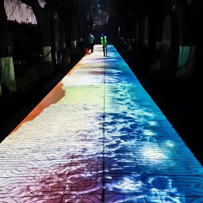 China 4200 Lumens Interactive Floor Projector For Home With Software for sale