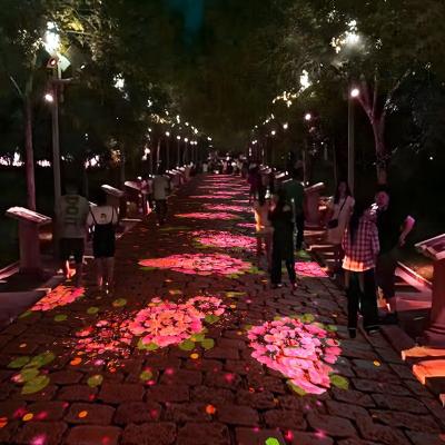 China Outdoor Interactive Projection Experience Ground Projection Immersive Projection for sale