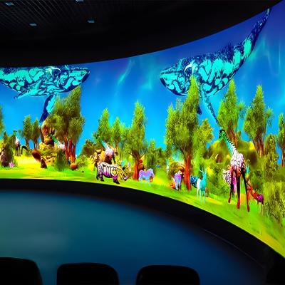China 3d Hologram Multimedia Projection Immersive Projector 1024*768 3d Hologram Wall for sale