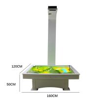 China Kids Interactive Sand Table Interactive Digital Projection System for sale