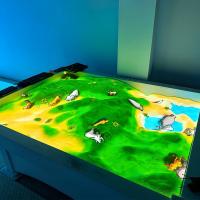 China Kids Interactive Sand Table Interactive Digital Projection System for sale