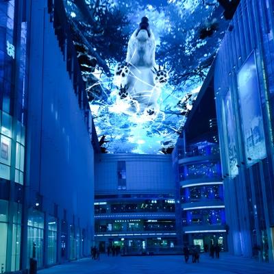 China 10000 Lumen Night Sky Projection Immersive Projector For Business Street for sale