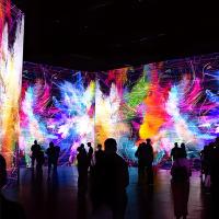 China Northern Lights Hot Sale Interactive Projector 3d Wall Projection for sale